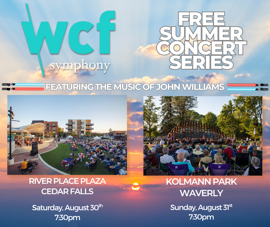 Free Summer Concert Series - Cedar Falls - wcfsymphony | Waterloo-Cedar ...